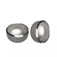 China 8 Inch Sch40 Stainless Steel Welding Cap Fittings Equal Shape for sale