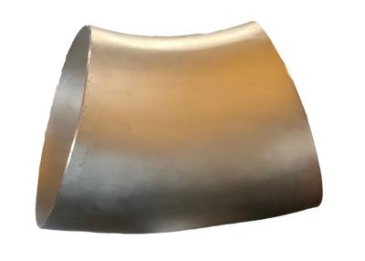 China SS304 SS316L ASME Standard 1/2 - 24 Inch Seamless Elbow Fittings Pushing for sale