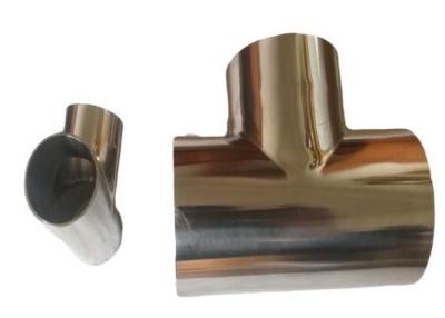 China CE Certification Butt Weld Fitting Ss Reducing Tee A234 Wpb JIS Standard for sale