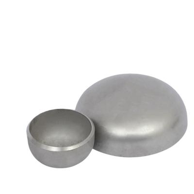China Sch20 Stainless Steel Tube Cap Seamless Pipe Fittings ASME  Standard for sale