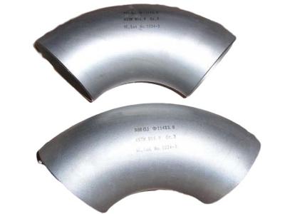 China ASME Standard Seamless Pipe Fittings 304 Stainless Steel Elbow 80mm Non Rusting for sale