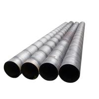 China Corrosion Proof Welded Spiral Steel Pipe Water Well Casing Pipe 6-8mm Thickness for sale