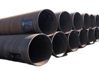 China Carbon Steel SSAW Spiral Steel Tube For Marine Piling Construction Steel Pipe for sale