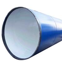 China OD 22 - 630mm Spiral Weld Tube Large SSAW Steel Pipe For Building  Rustproof for sale