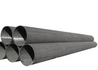 China Slightly Oiled Construction Spiral Steel Tube Hot Rolled Steel Pipe 6-8mm Thick for sale