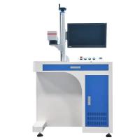 China Metal Fiber Laser Marking Engraving Machine Air Cooling for sale