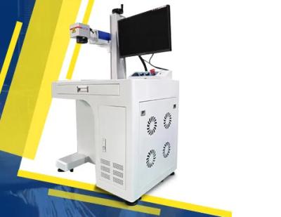 China Optical Fiber Laser Engraving Machine For Metal Easy Operate for sale