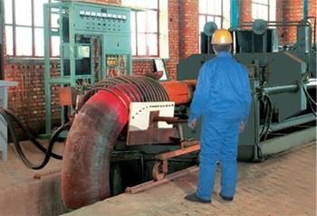 China Carbon Steel Elbow Making Machine With Advanced Hot Forming Technology for sale