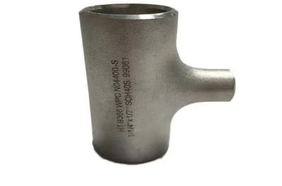 China Carbon Steel 3000LBS Butt Weld Reducing Tee Ut Test for sale