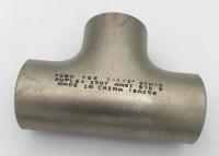 China Asme 6 Inch Seamless Pipe Fittings 9000lbs Butt Weld Tee for sale