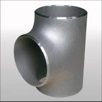 China Butt Weld Stainless Steel Reducing Tee 1/2” Nb To 48” Nb For Chemical Application for sale