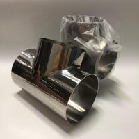 China Butt Weld Reducing Equal Tee Seamless Pipe Fittings Rt Tested 12