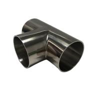 China Stainless Steel Machining Butt Weld Reducing Tee 20 Inch for sale