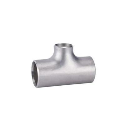 China Alloy 1/2-24inch Steel Reducing Tee Seamless Pipe Fittings Machining for sale