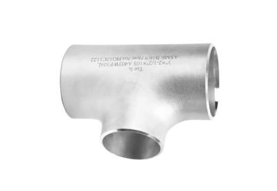 China Equal Petroleum Stainless Steel Reducing Tee 9000lbs Pressure Rating for sale