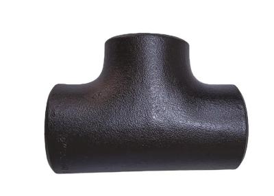 China Forging Reducing Equal Tee Carbon Steel Weld Fittings Sand Blasting Surface Treatment for sale