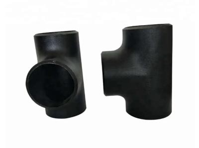 China Galvanized Cs Fittings Butt Weld Reducing Tee For Power Application for sale