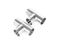 China Butt Weld Reducing Tee Seamless Pipe Fittings Rt 1/2”Nb To 48”Nb for sale