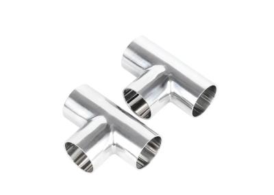 China Butt Weld Reducing Tee Seamless Pipe Fittings Rt 1/2”Nb To 48”Nb for sale