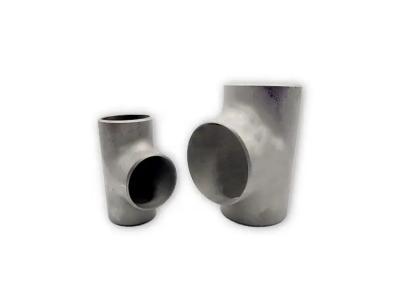 China ISO Certified Carbon Steel Reducing Tee Sand Blasting for sale