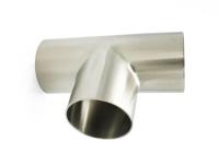 China Reducing Equal DIN 2 Inch Stainless Steel Tee Heat Treatment Casting Technique for sale