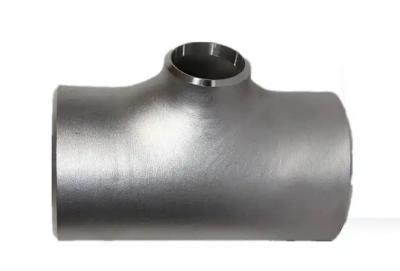 China 1/2” NB To 48” NB Stainless Steel Reducing Tee Black Finish Durable for sale