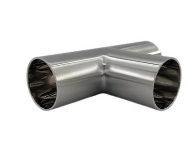 China Tempering Heat Treatment Black Butt Weld Reducing Tee for Environmental Protection for sale