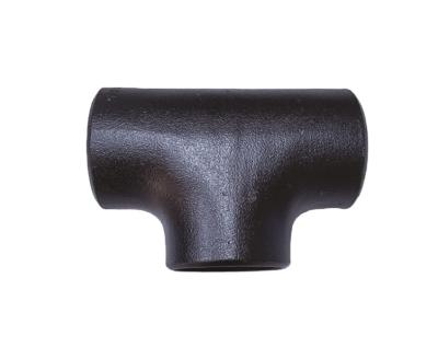 China 9000LBS Pressure Rating Butt Weld Reducing Tee For Oil And Gas Pipelines for sale