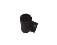 China Butt Weld Reducing Tee Black Galvanized Equal Tee For Petroleum Gas Power Construction for sale