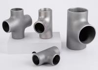 China Precision Butt Weld Reducing Tee Equal / Reducing Shape Smooth Surface Finish for Strong Connection for sale