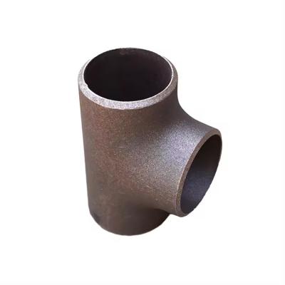China Equal Reducing Tee Seamless Pipe Fittings 3000-9000LBS Pressure Rating for sale