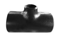 China ASME Machined Equal Tees Seamless Pipe Fittings Black Socket Weld Connections Wooden Packaged for sale