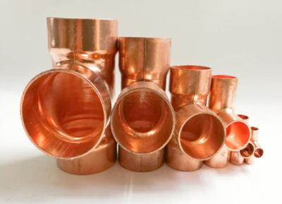 China Professional Butt Weld Casting Tee In Copper With ASME Standard for sale