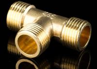 China Copper Pipe Fittings In Black Galvanized And Sand Blasting Finishes for sale