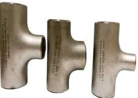 China Customizable asme b16 9 Butt Weld Reducing Tee With Copper Pipe Fittings Test PT for sale