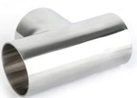 China Food And Beverage Industry Reducing Equal Seamless Pipe Tee With Butt Weld Connection for sale