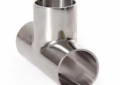 China Reducing Stainless Steel Pipe Tee Threaded Connection Design for sale
