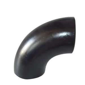 China Seamless Pipe Fittings 1/2-24 Inch A234 WPB 90 Degree Carbon Steel Elbow Pipe Fittings for sale