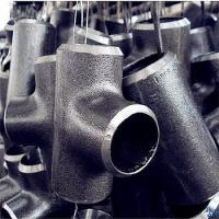 China Seamless pipe fitting Hydraulic Equal and Unequal carbon steel cold forming tee for sale