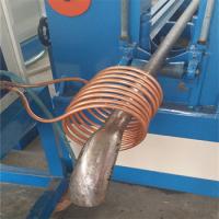 China Elbow Hot Forming machine Hydraulic Induction Heating System Carbon Steel for sale