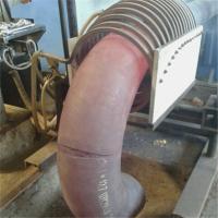 China Mandrel pushing High Frequency Heating System Elbow Bending Hot Forming machine for sale