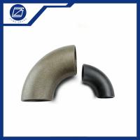 China Seamless Pipe Fittings A234 B16.9 ASME Seamless And Semi Seamless Buttweld 90 Degree Elbow for sale