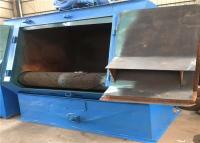 China Tumble Belt Steel Shot Blasting Machine With 2500×1200×3900mm Machine Size for sale