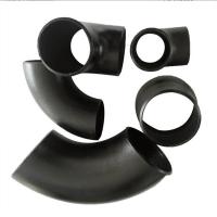 China Seamless Pipe Fittings A234 Wpb Black Painting  Carbon Steel Buttweld for sale