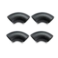 China Seamless Pipe Fittings Hydraulic Elbow Carbon Steel Buttweld A234 Wpb for sale