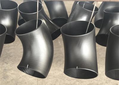 China Seamless Pipe Fittings B16.9 ASME Carbon Steel Bend With Equal Round Head for sale