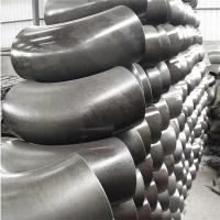 China Seamless Pipe Fittings 90 Degree Angle Pipe Fitting , Astm A234 Wpb Carbon Steel for sale