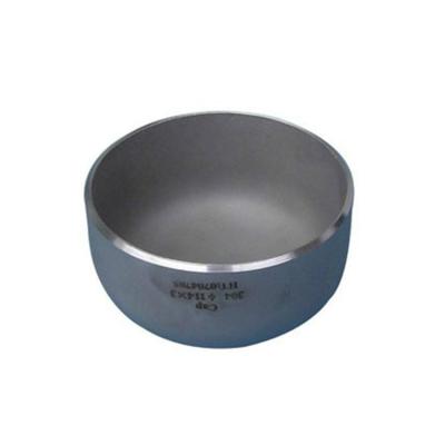 China Seamless Pipe Fittings Carbon Steel Pipe Fitting of Black pipe Cap 6% on mouth for sale