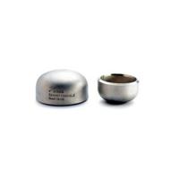 China Seamless Pipe Fittings ASME Standard Stainless steel Round Cap MS Pipe Fittings for sale