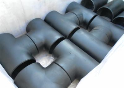 China A234 Wpb Buttweld Pure Seamless Pipe Fittings Hydraulic Elbow Carbon Steel Tee  for gas and pipeline for sale
